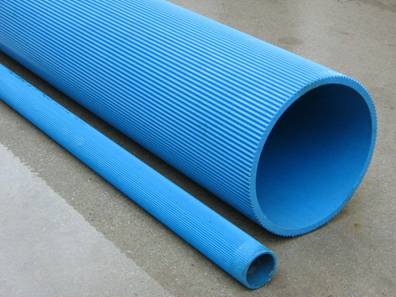 PVC ribbed pipes and screens – Pancera Tubi e Filtri